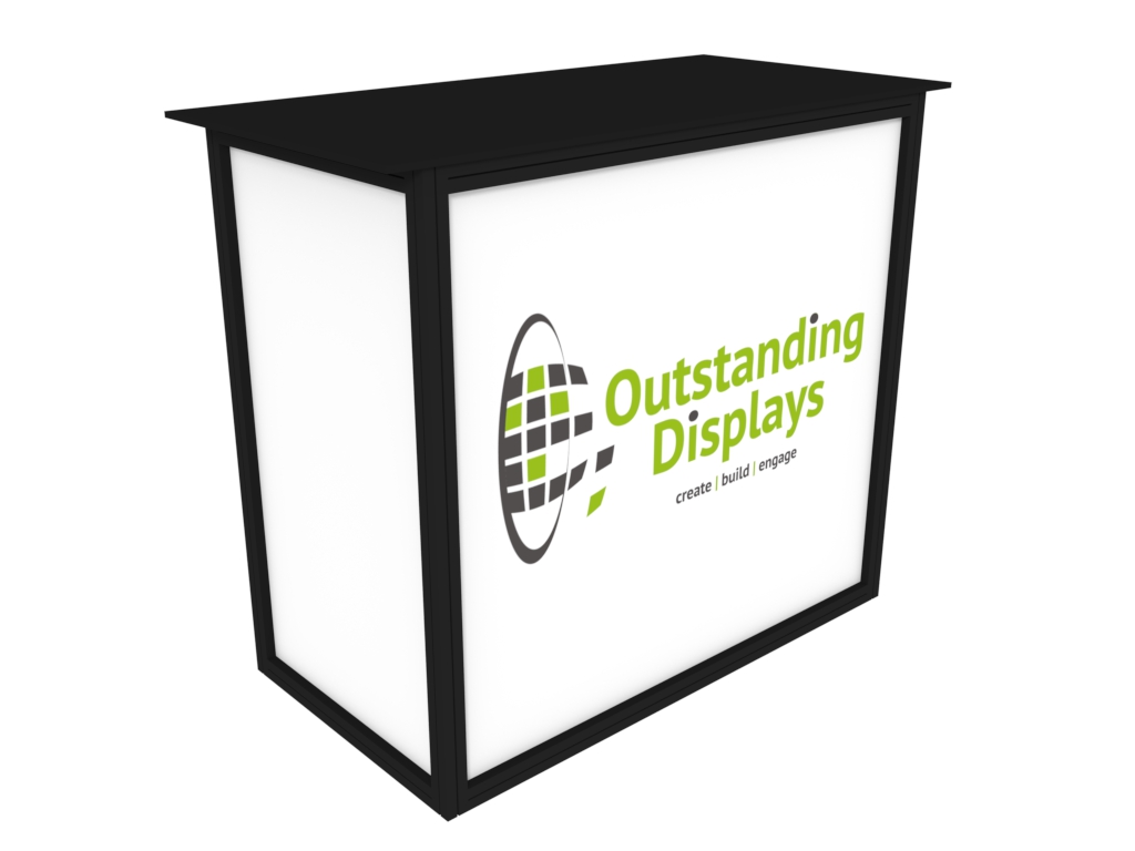 Small Exhibition Counter (Signage) – Multiple Colours | Outstanding ...
